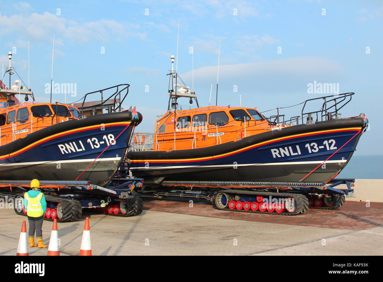 A new lifeboat for Llandudno the RNLI Shannon-class lifeboat, the ...