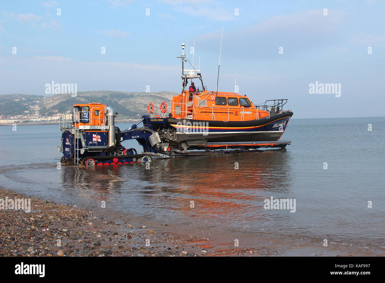 A new lifeboat for Llandudno the RNLI Shannon-class lifeboat, the ...