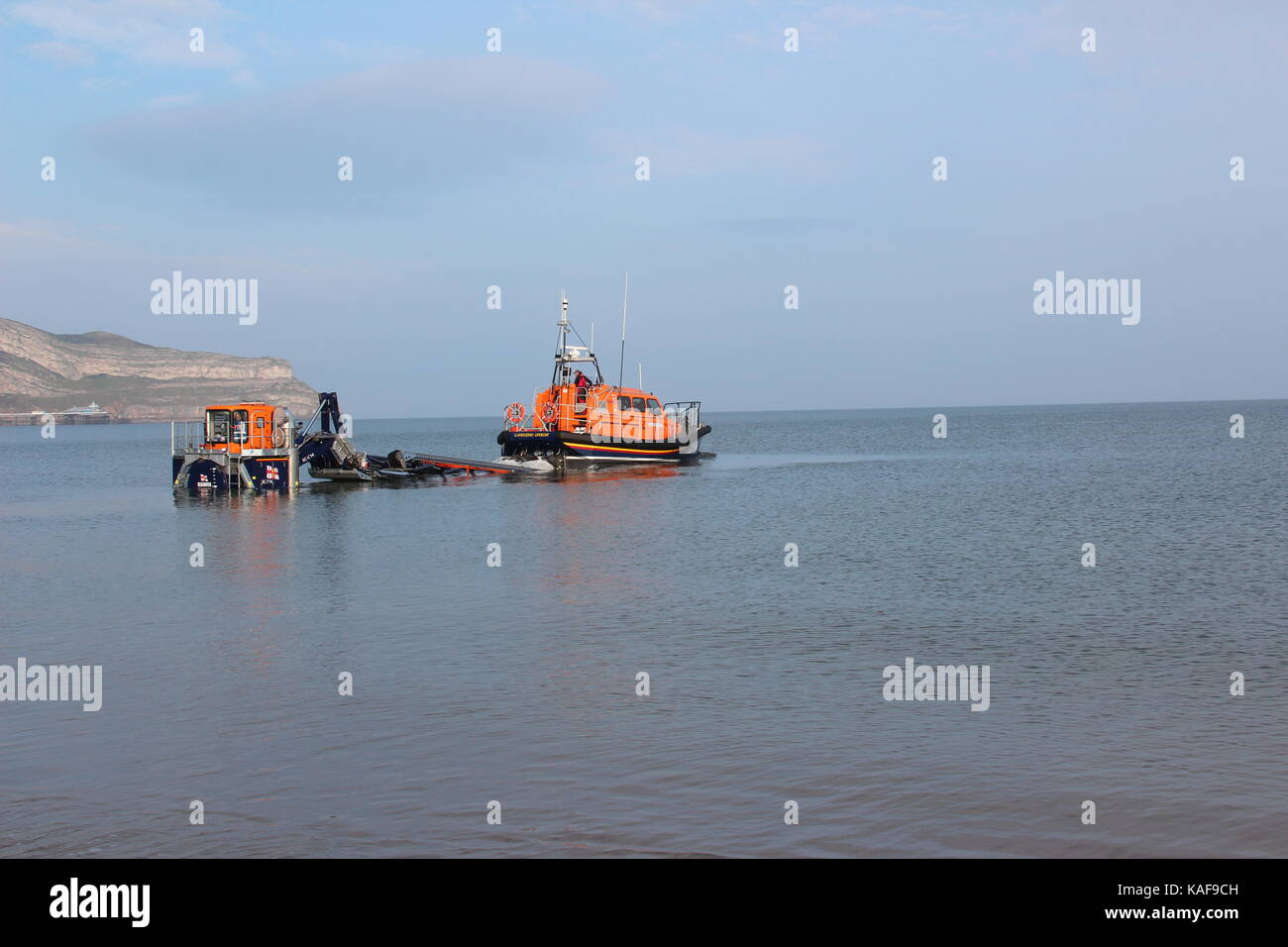 A new lifeboat for Llandudno the RNLI Shannon-class lifeboat, the ...