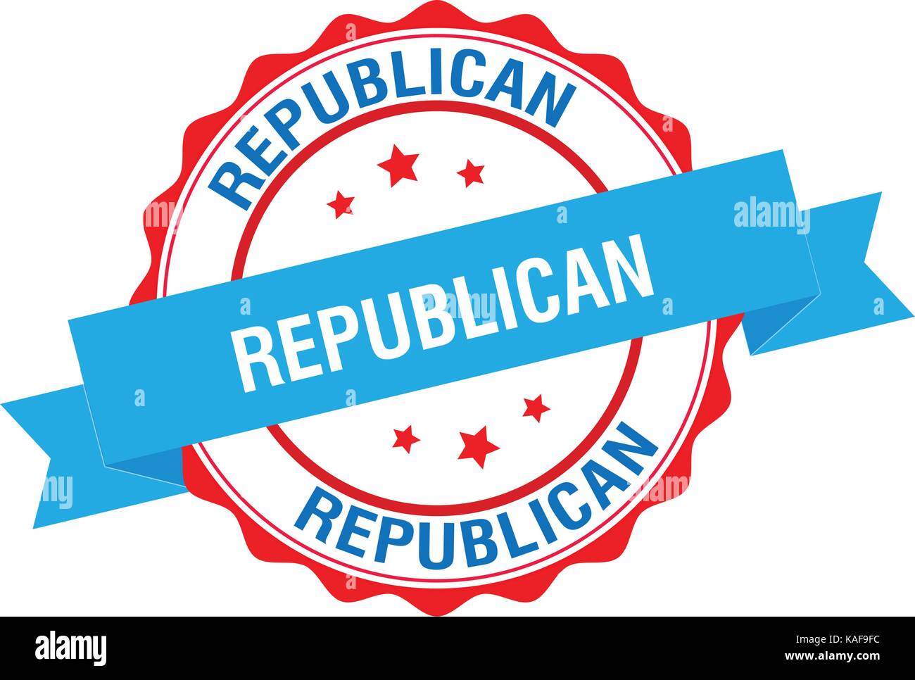 Republican stamp illustration Stock Vector Image & Art - Alamy