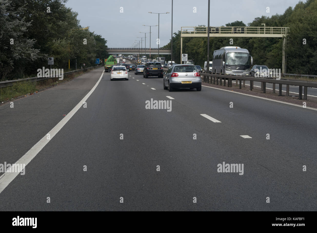M4 Motorway traffic Stock Photo - Alamy