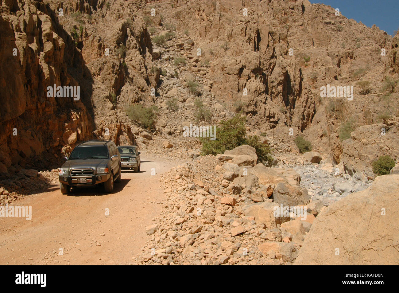 The Hajar Mountains range from the northern Mussandam peninsula of Oman ...