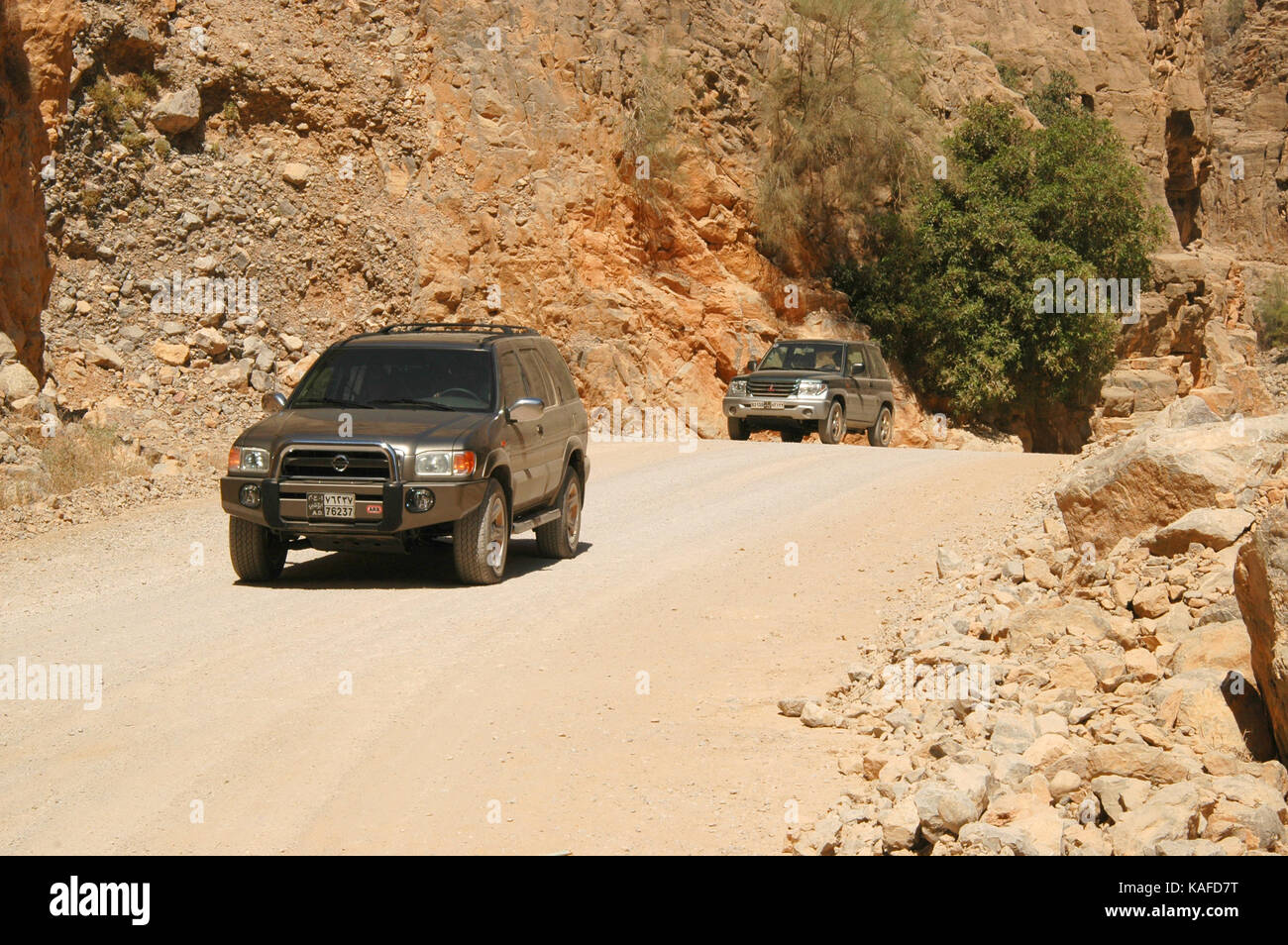 The Hajar Mountains range from the northern Mussandam peninsula of Oman ...
