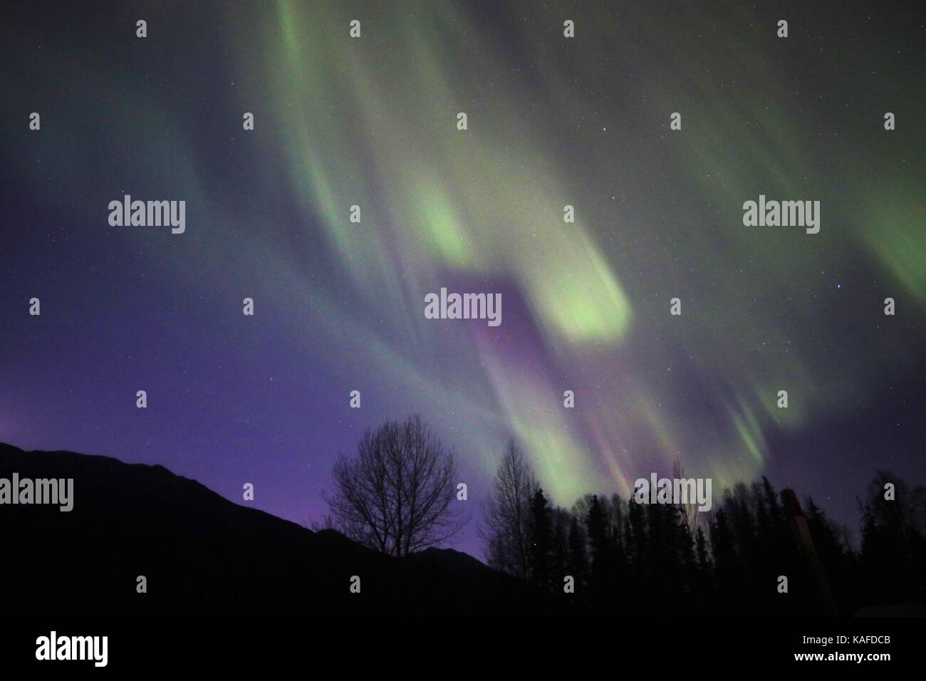 Dancing northern lights aurora hi-res stock photography and images - Alamy