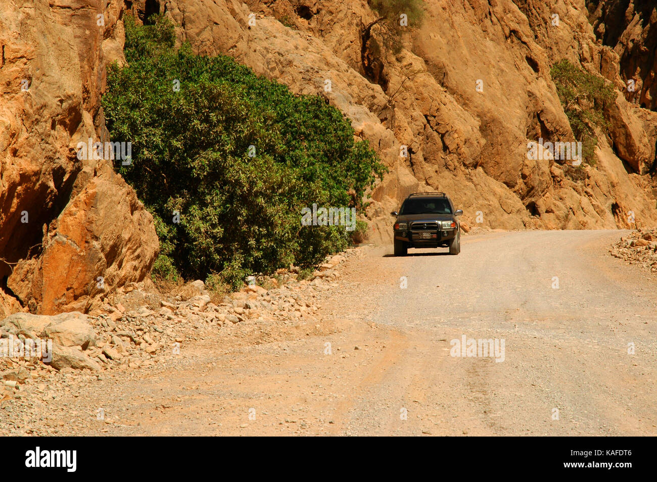The Hajar Mountains range from the northern Mussandam peninsula of Oman ...