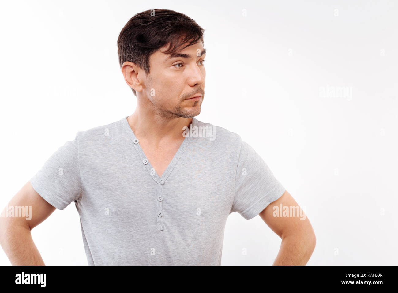 Hands Akimbo High Resolution Stock Photography and Images - Alamy