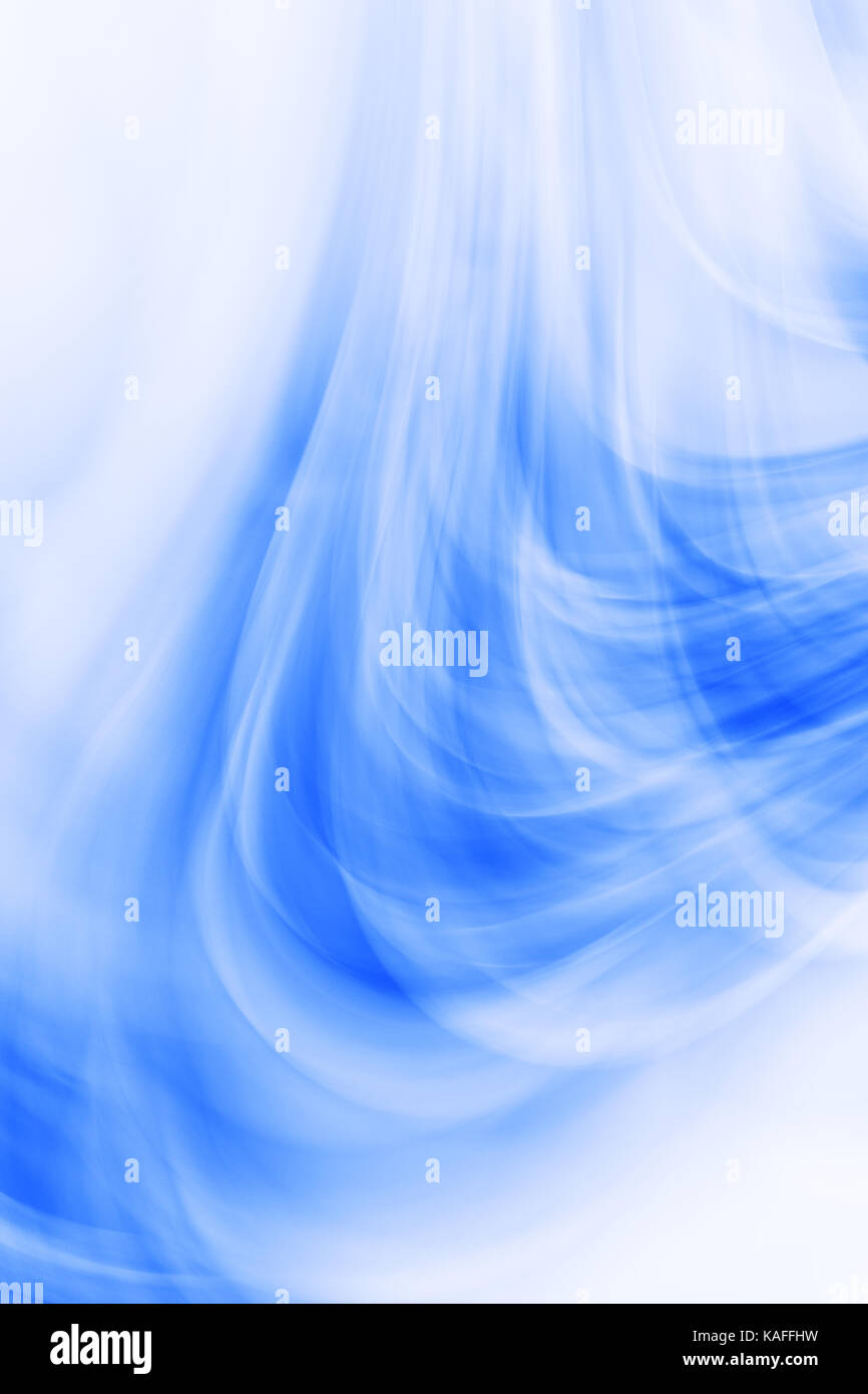 Art abstract futuristic curl pattern, motion blue background Stock ...
