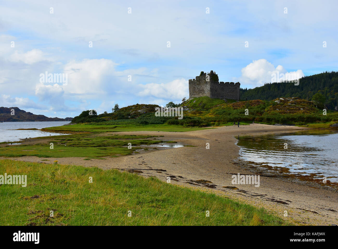 Castle Tioram - Ardnamurchan Peninsula - Scotland Stock Photo - Alamy