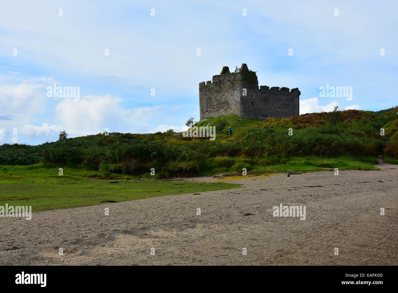 Castle Tioram - Ardnamurchan Peninsula - Scotland Stock Photo - Alamy