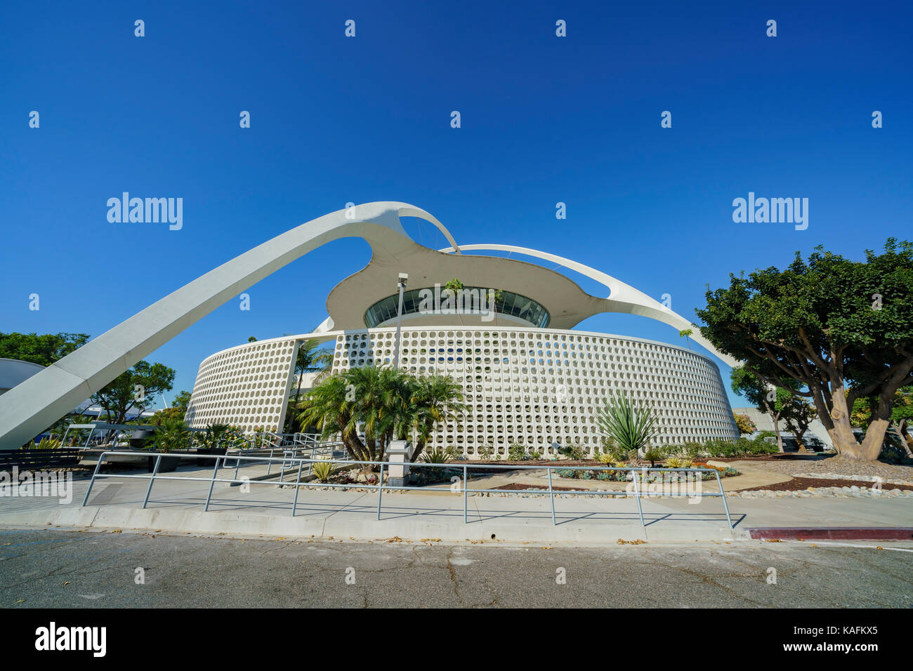 Theme Building Side View