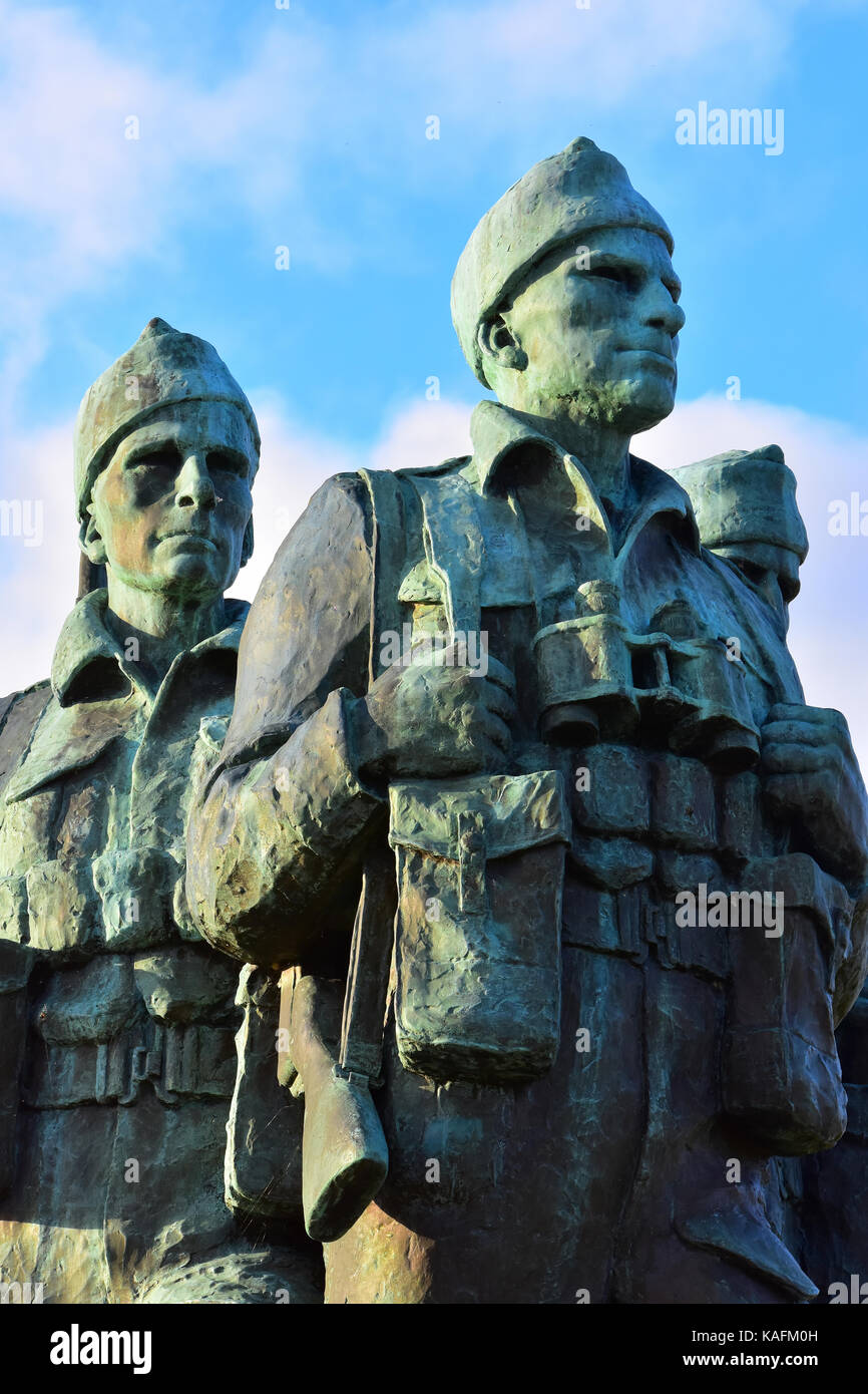 Commando Memorial, Spean Bridge, United Kingdom Stock Photo - Alamy
