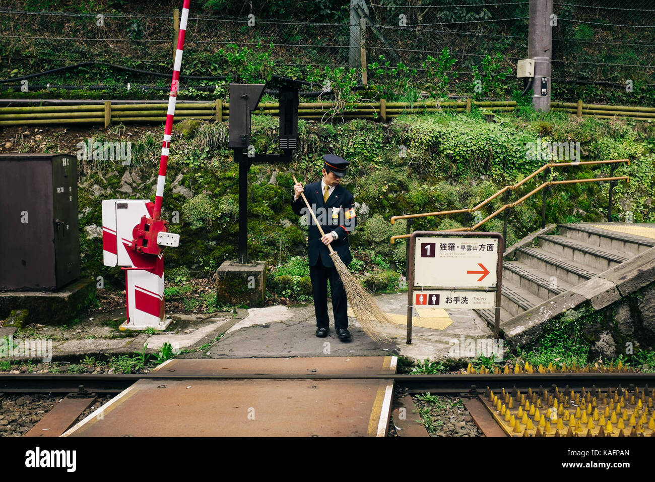 every day Street scene in Japan Stock Photo - Alamy