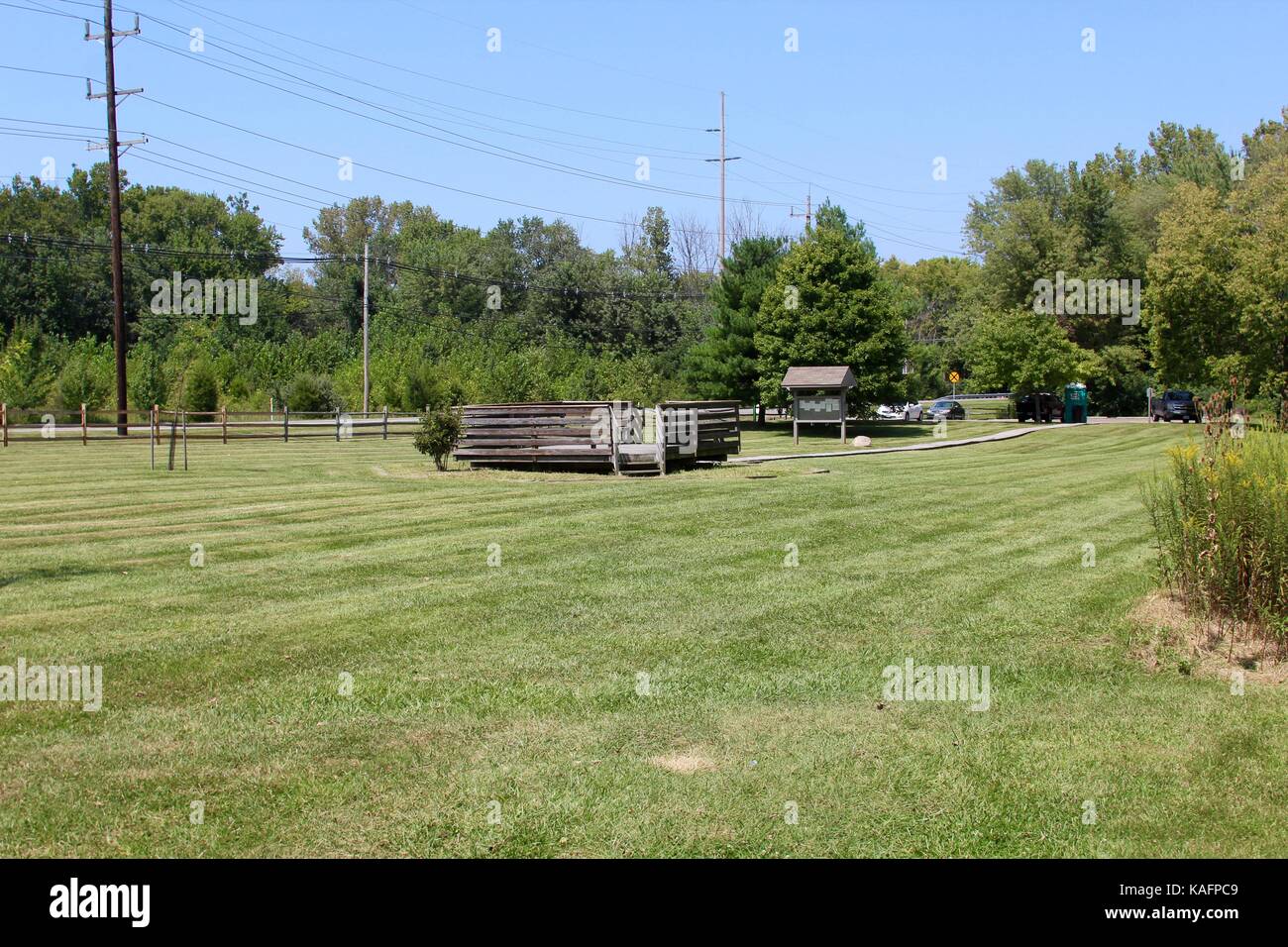 A sunny day in the parks of Butler County Ohio Stock Photo - Alamy