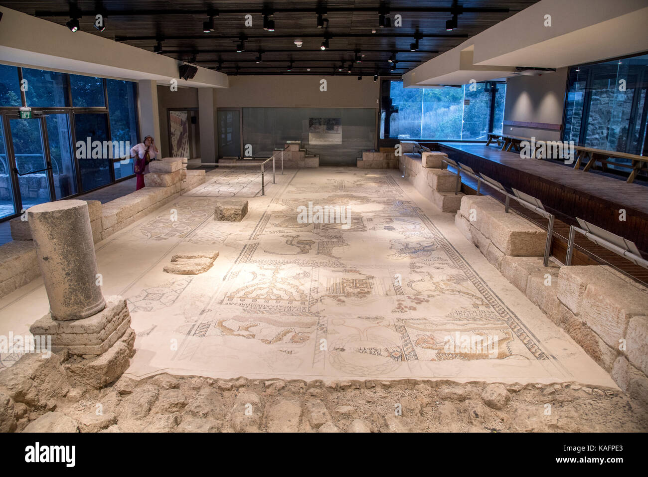 Israel, Galilee, Zippori National Park A mishnaic-period city with an ...