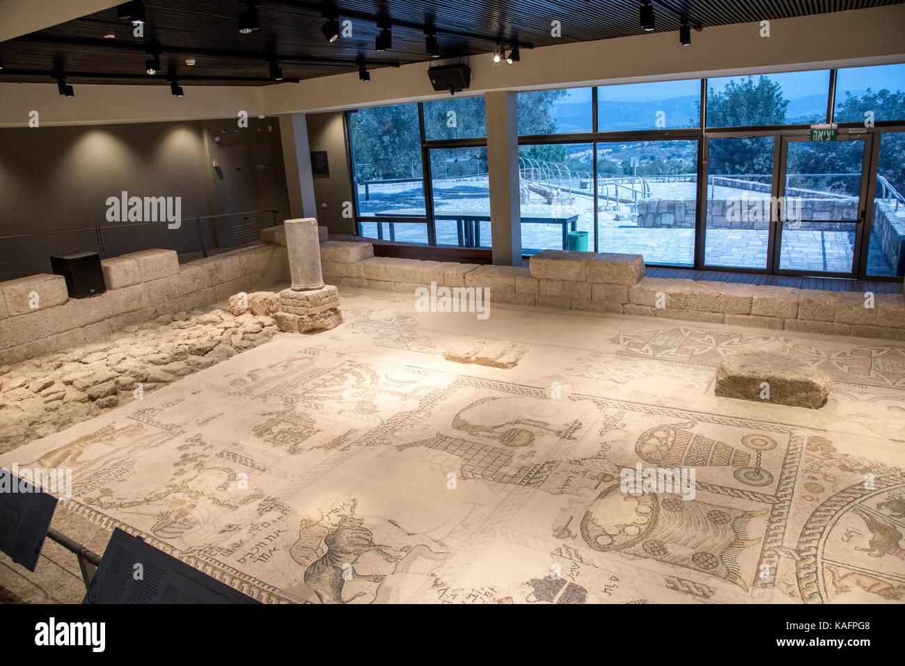 Israel, Galilee, Zippori National Park A mishnaic-period city with an ...