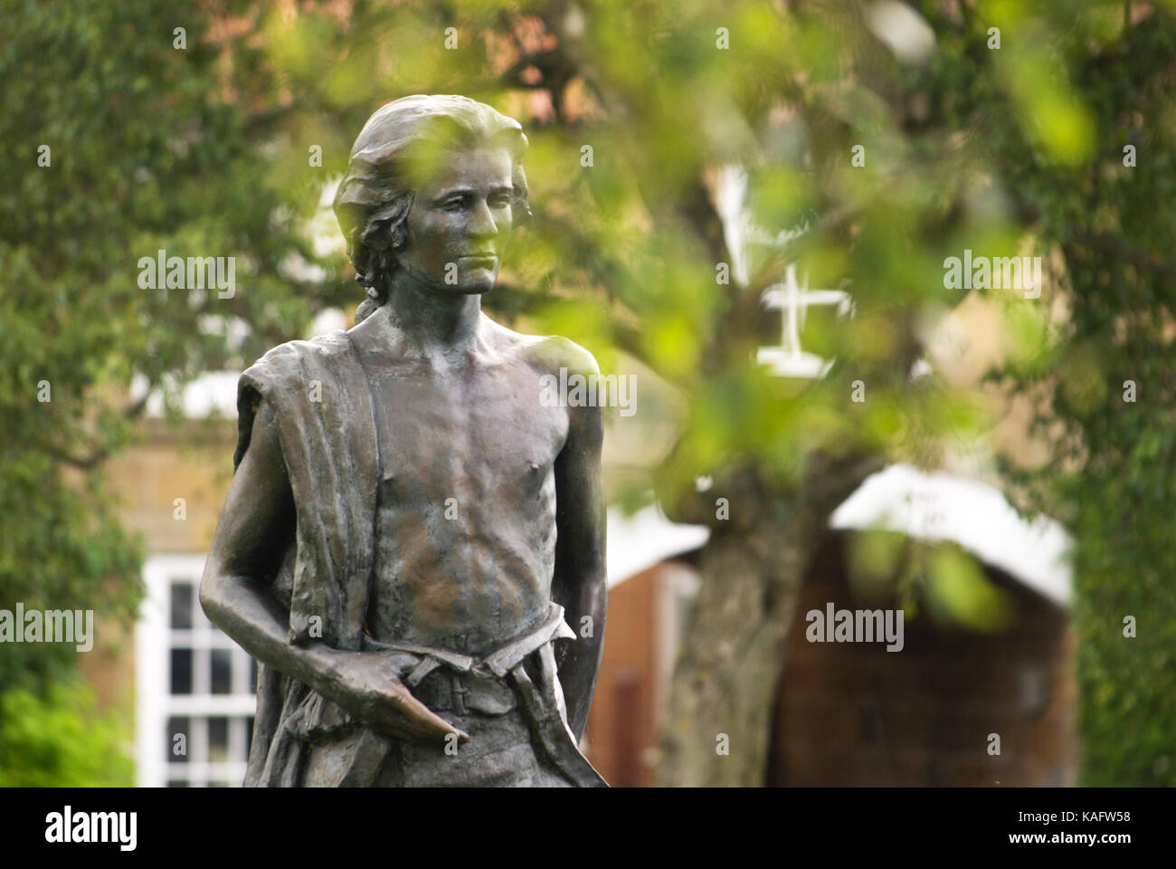 Statue young captain james cook hi-res stock photography and images - Alamy