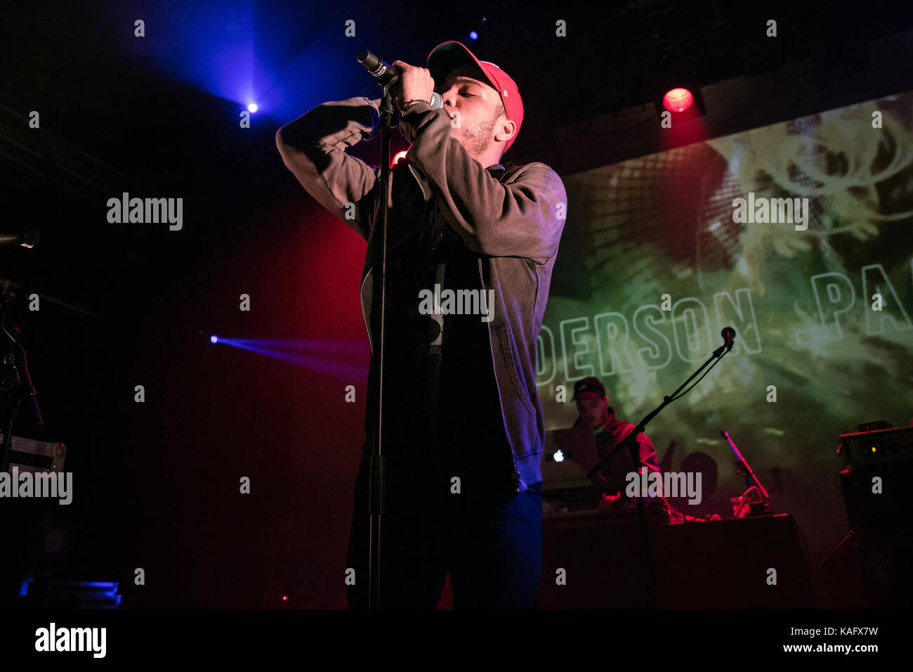 The American rapper, singer and record producer Anderson Paak (stylized ...