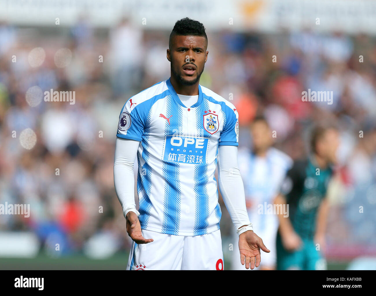 Elias Kachunga, Huddersfield Town Stock Photo - Alamy