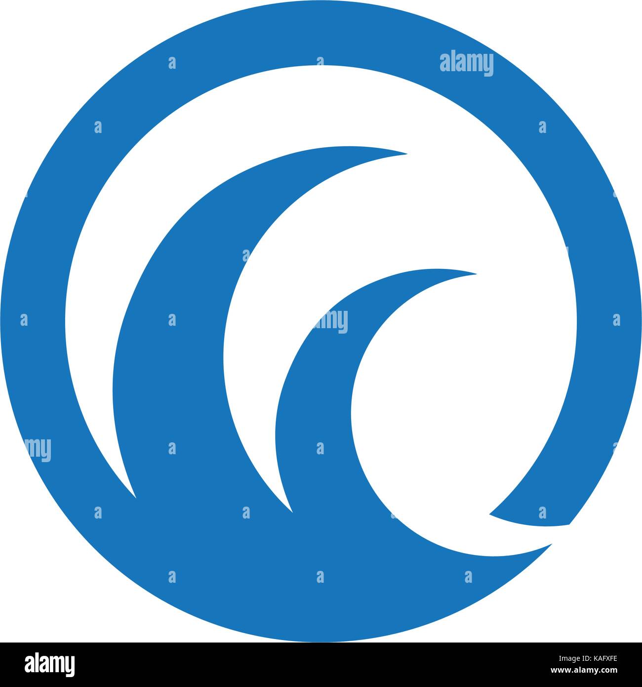 Water Wave symbol and icon Logo Template vector Stock Vector Image ...