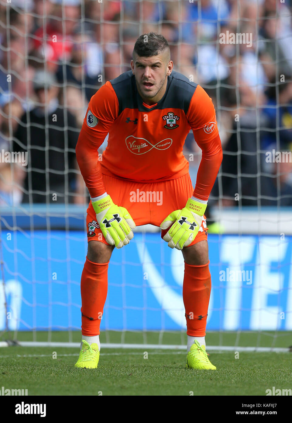 Southampton goalkeeper Fraser Forster Stock Photo - Alamy