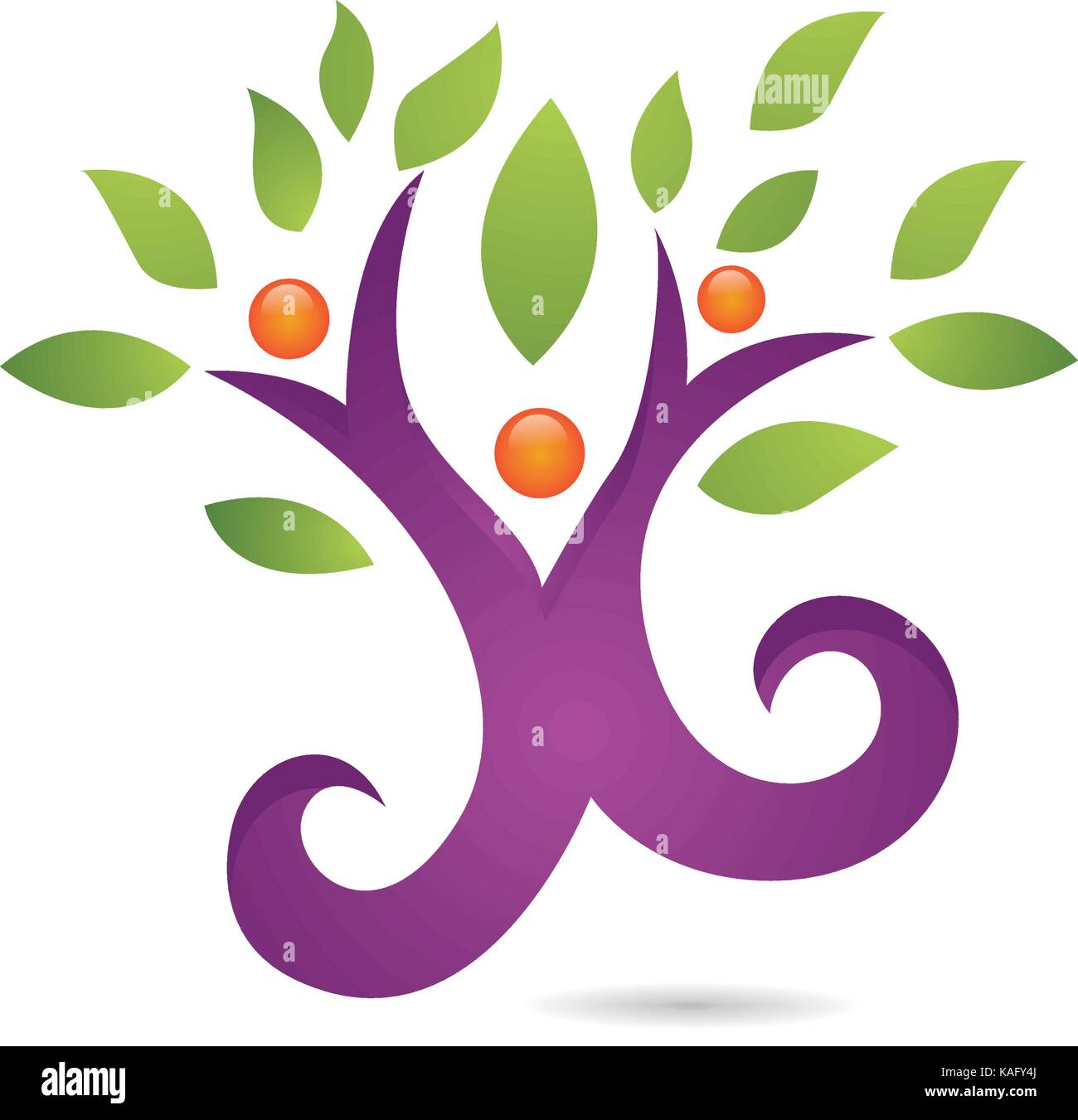 Tree family icon Template design illustration Stock Vector Image & Art ...