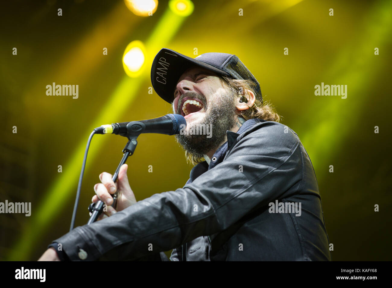 The American rock band Band of Horses performs a live concert at the ...