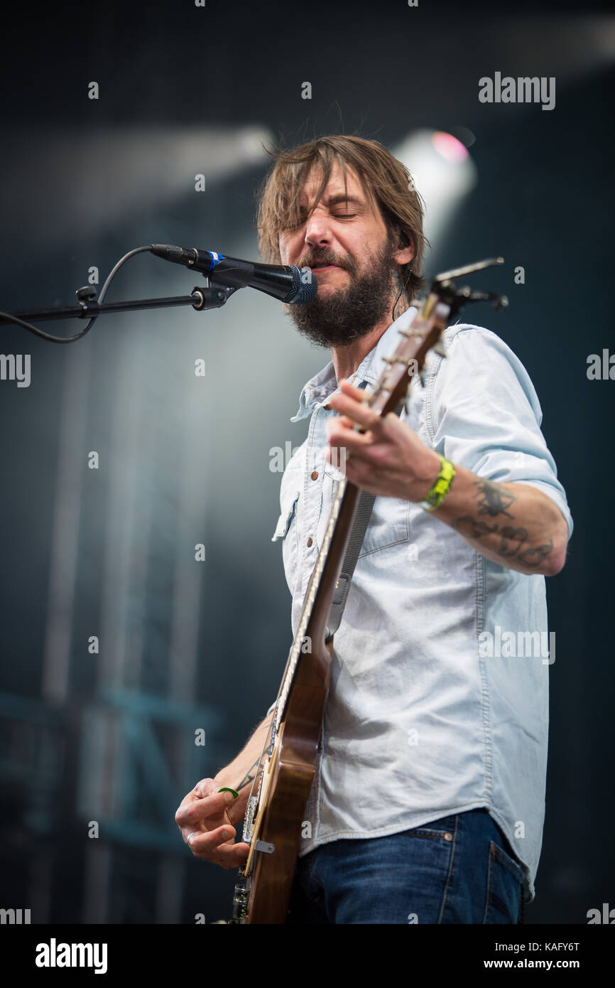 The American rock band Band of Horses performs a live concert at the ...
