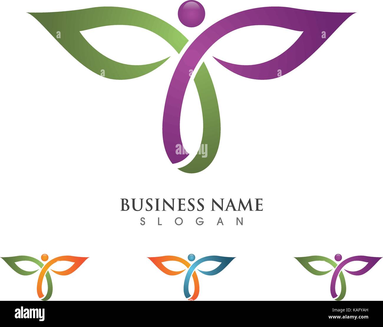 healthy Logo icon Template design illustration Stock Vector Image & Art ...