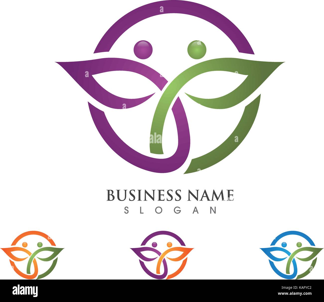 healthy Logo icon Template design illustration Stock Vector Image & Art ...