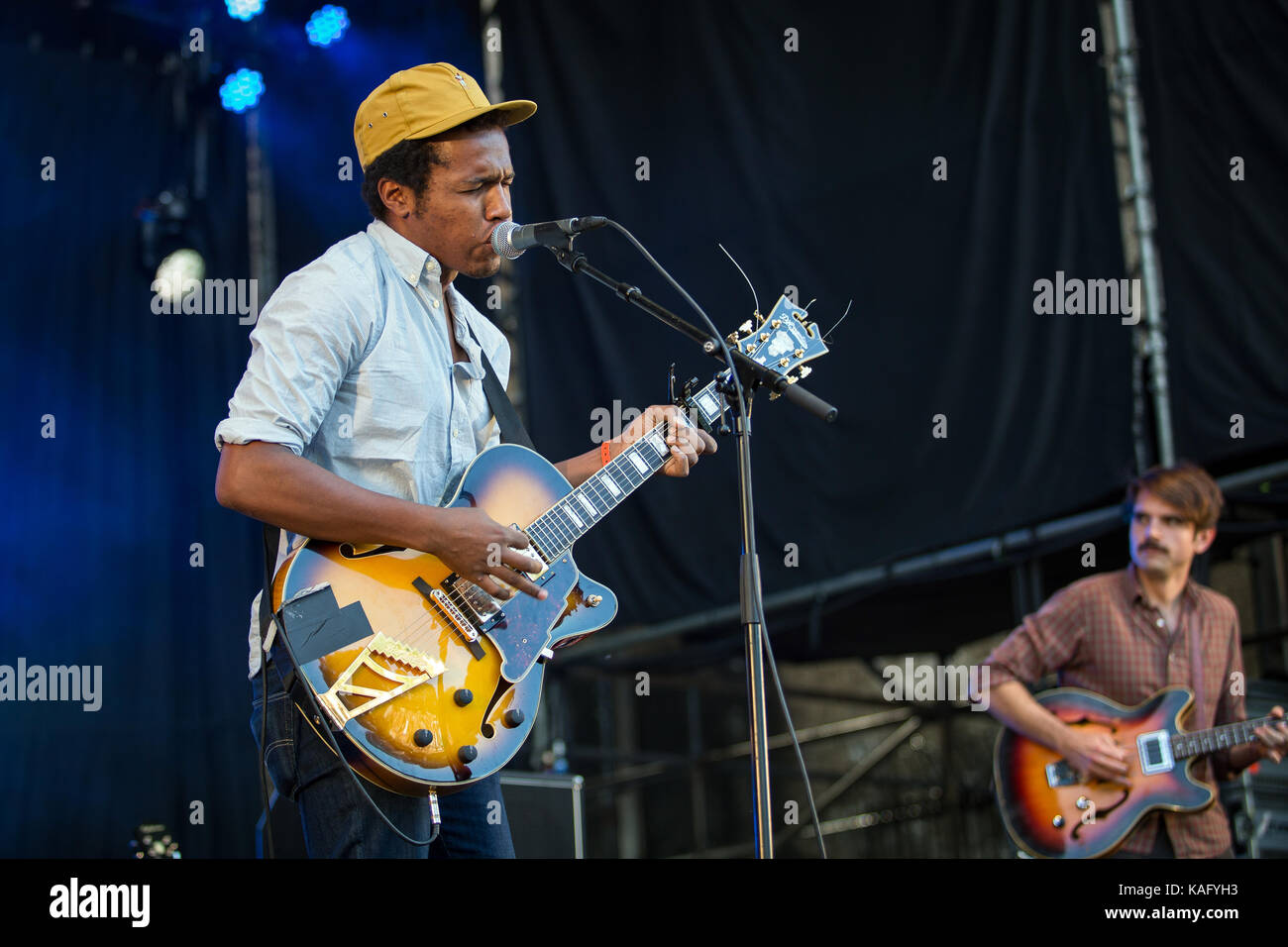 The American singer-songwriter and blues-rock musician Benjamin Booker ...