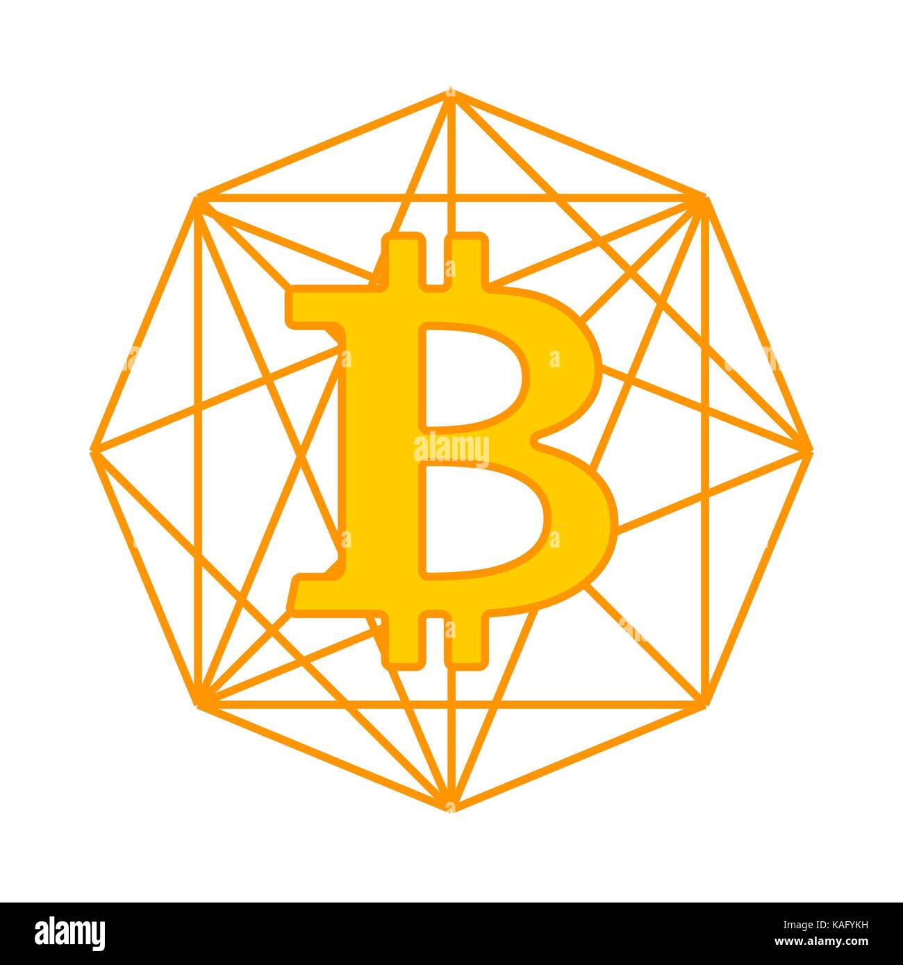 Bitcoin pool. Extraction of Cryptocurrency. Mining is virtual money ...