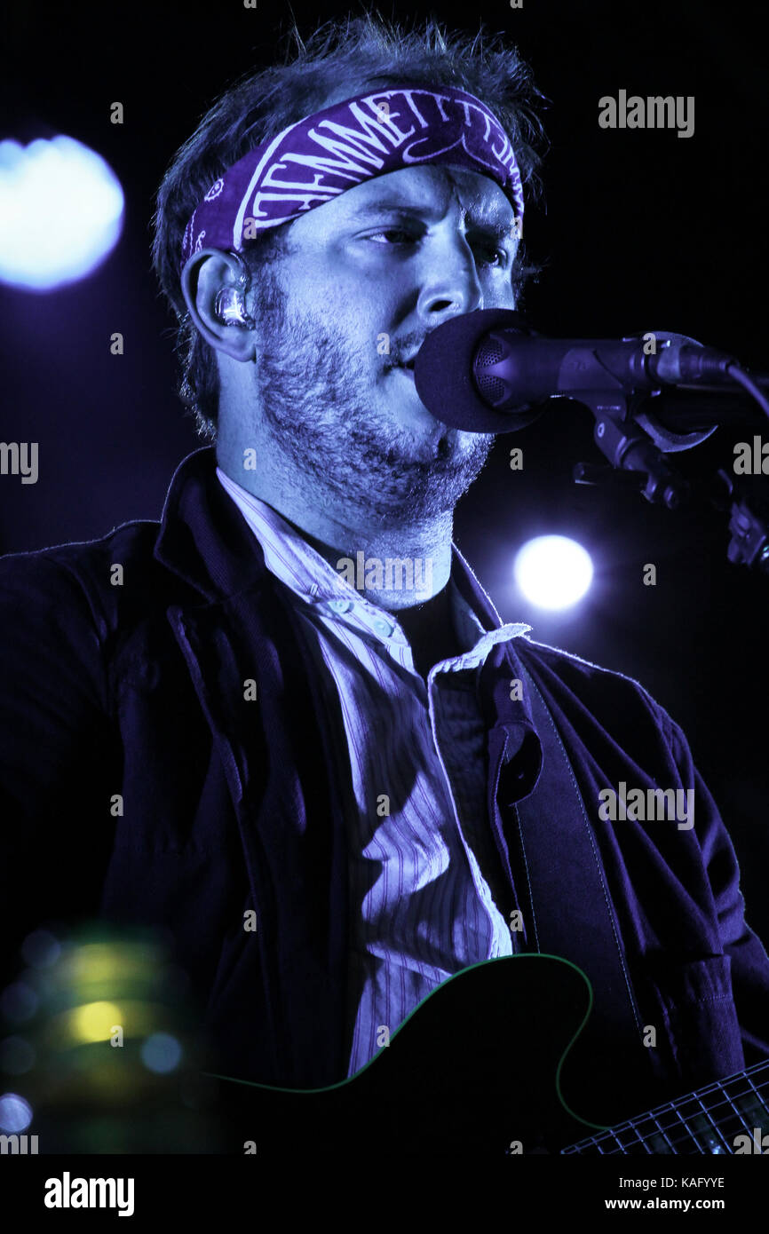 The American folk rock band Bon Iver performs a live concert at the ...