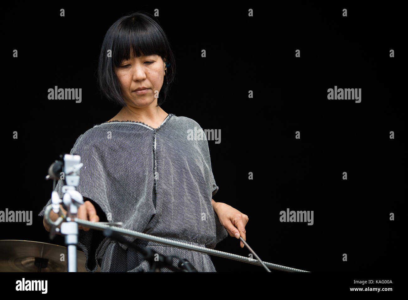 The Japanese Ambient Rock Band Boredoms Performs A Live Concert At The the-japanese-ambient-rock-band-boredoms-performs-a-live-concert-at-the