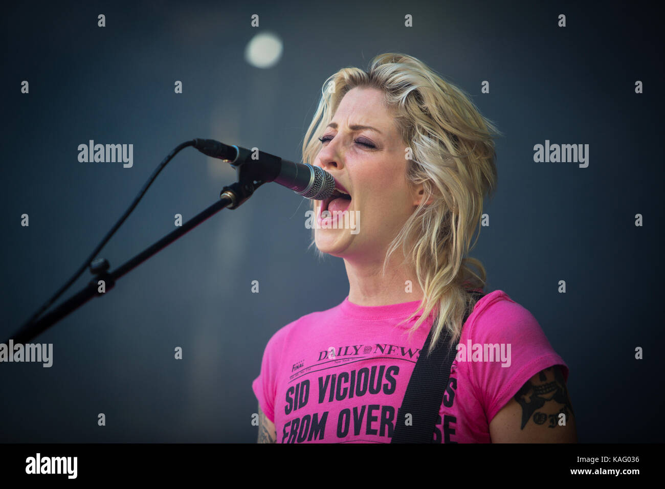 The Australian singer, songwriter and punk rock musician Brody Dalle ...