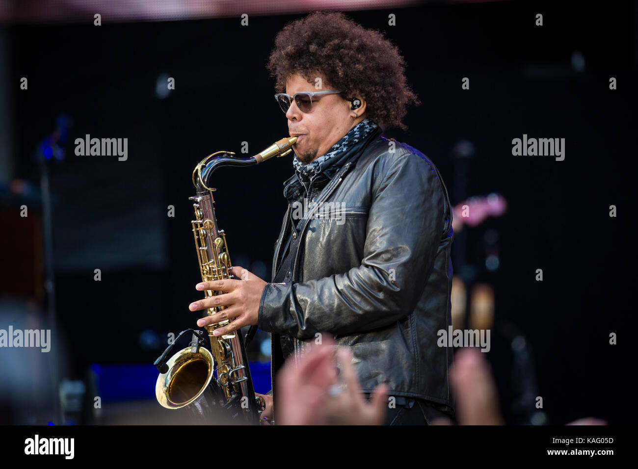 The American singer, songwriter and musician Bruce Springsteen performs ...