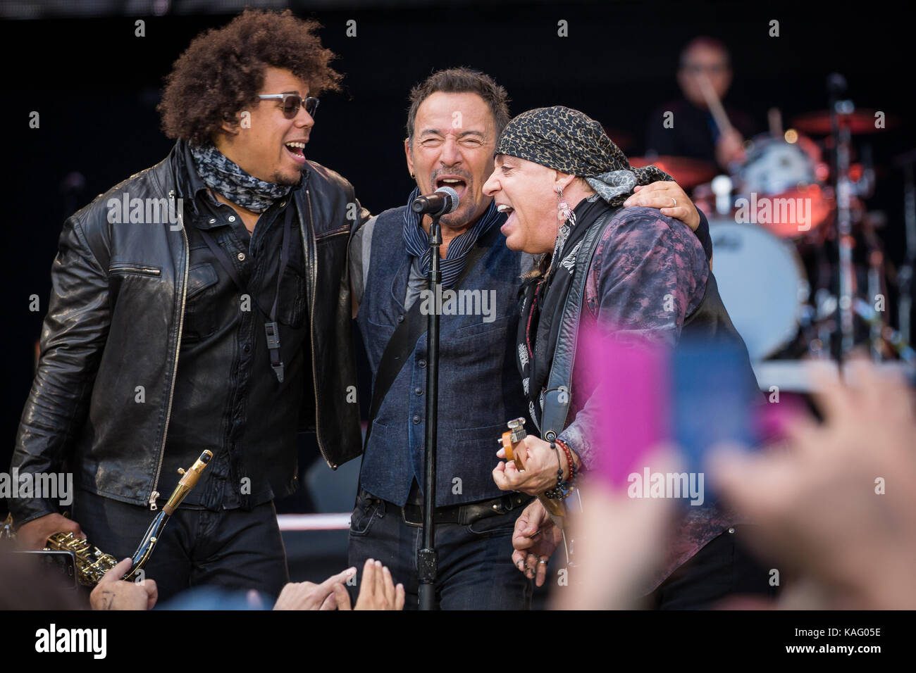 The American singer, songwriter and musician Bruce Springsteen performs ...