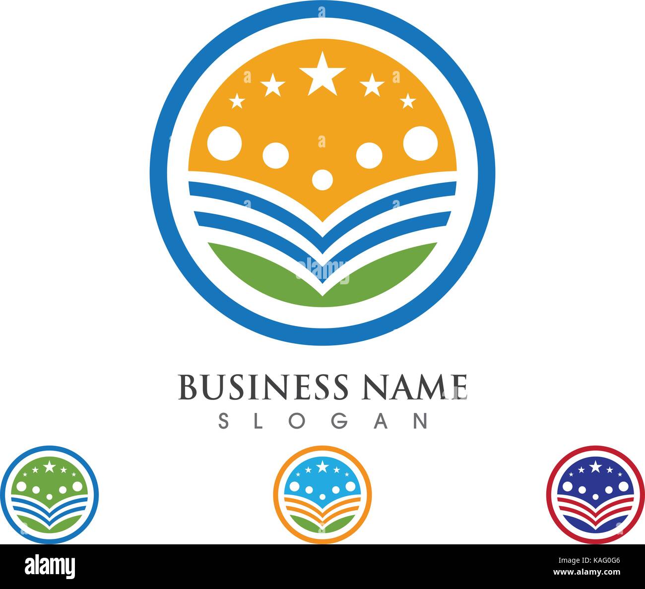 Education Logo Template vector illustration design Stock Vector Image ...