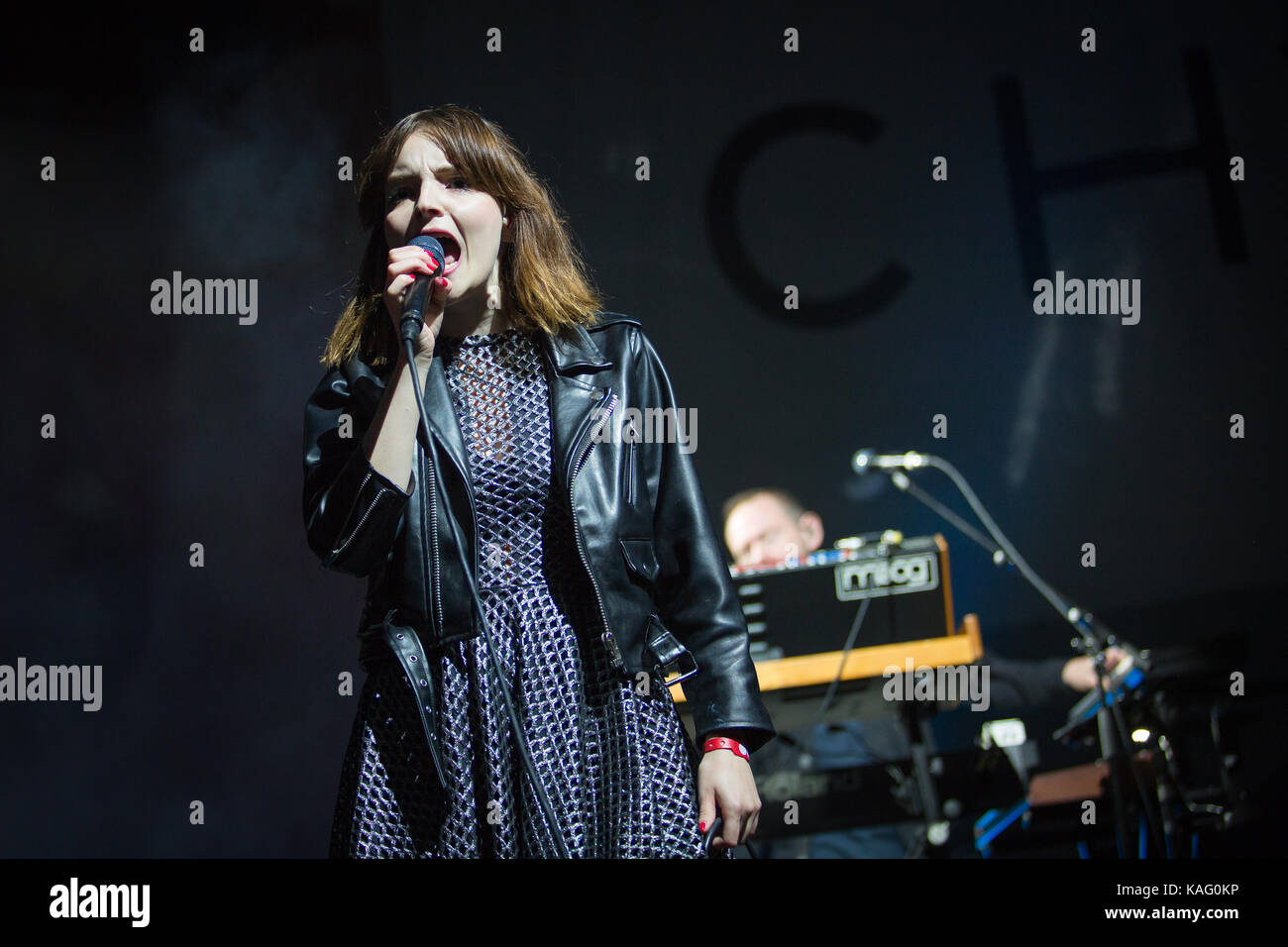 The Scottish electro- and synthpop band CHVRCHES (stylised as CHVRCHΞS ...