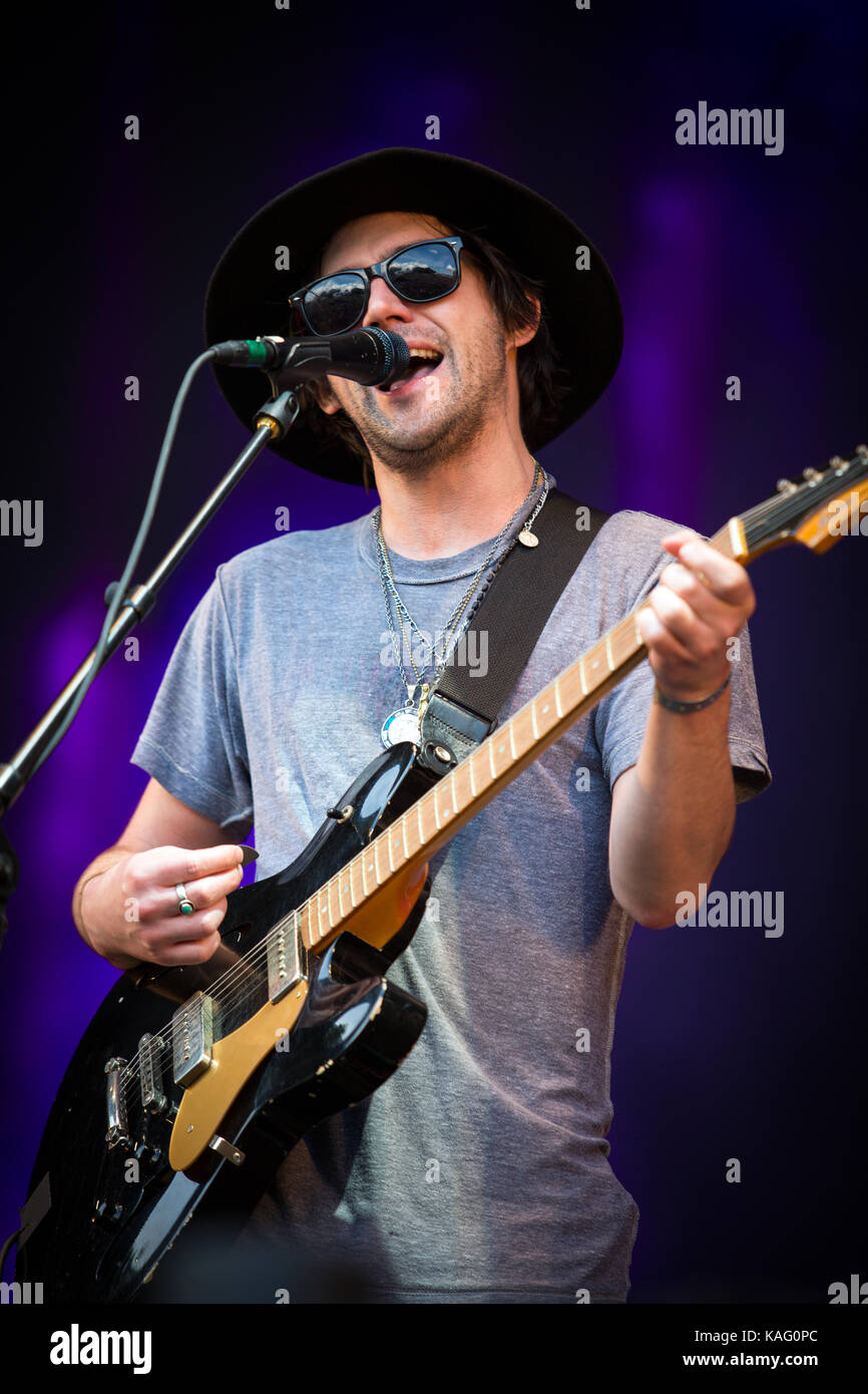 The American singer, songwriter and musician Conor Oberst performs a ...