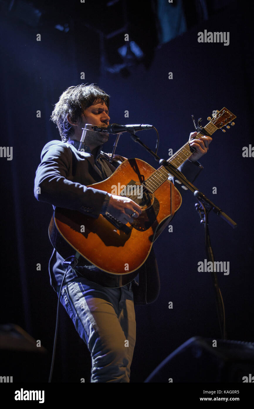 The American singer, songwriter and musician Conor Oberst performs a ...