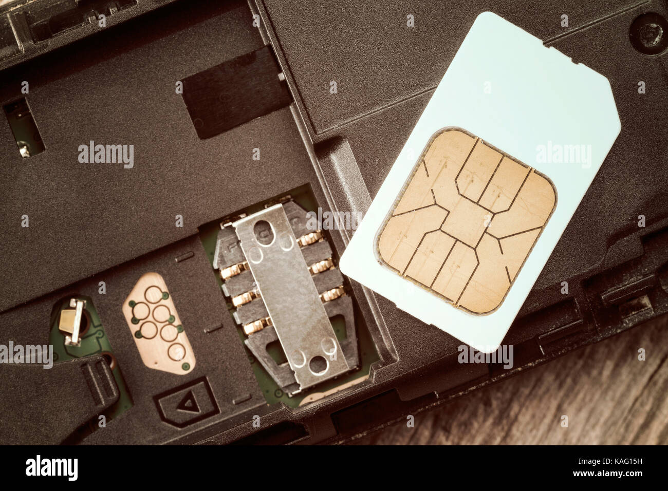Old sim card hi-res stock photography and images - Alamy