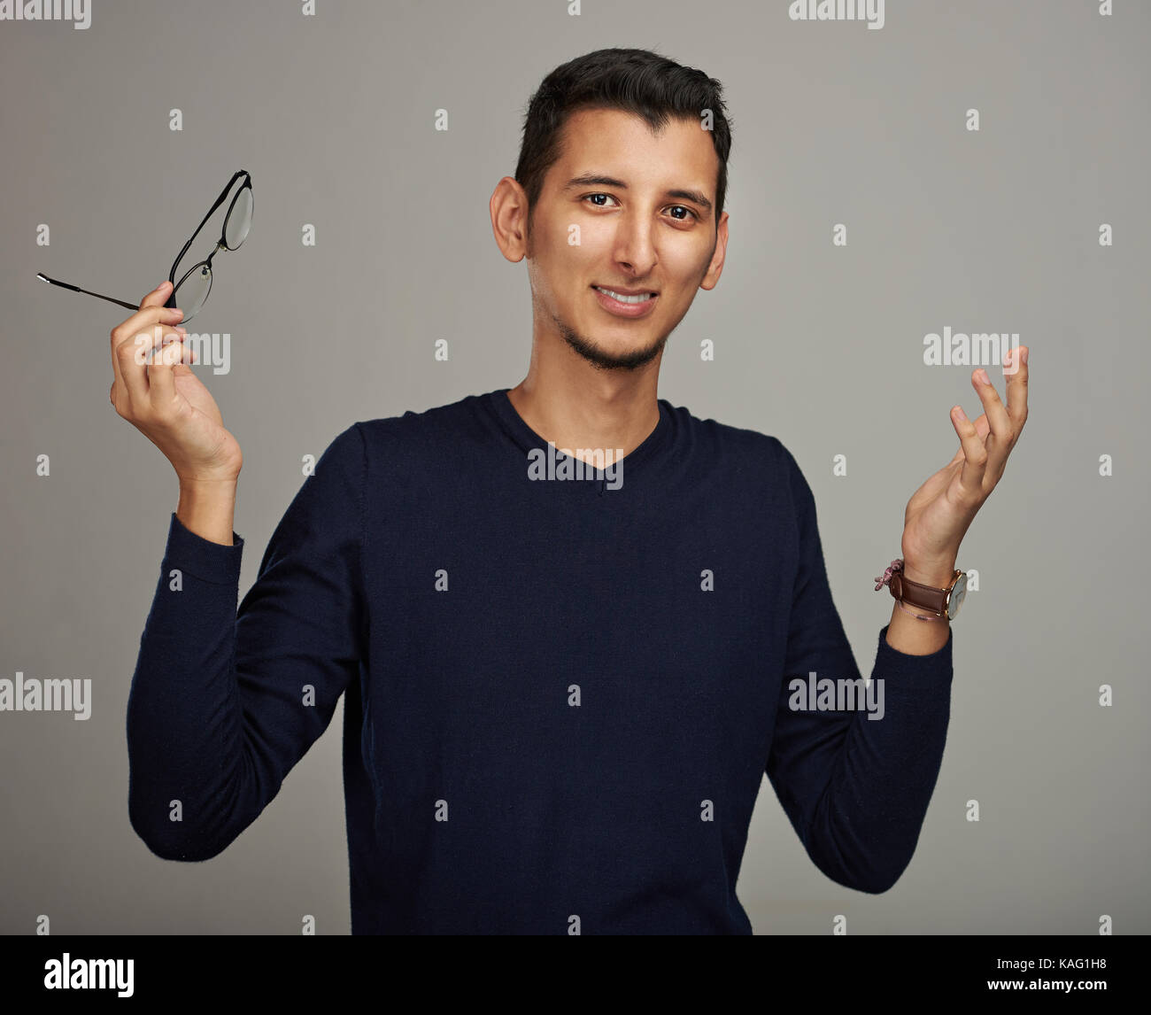 Relieved looking person hi-res stock photography and images - Alamy