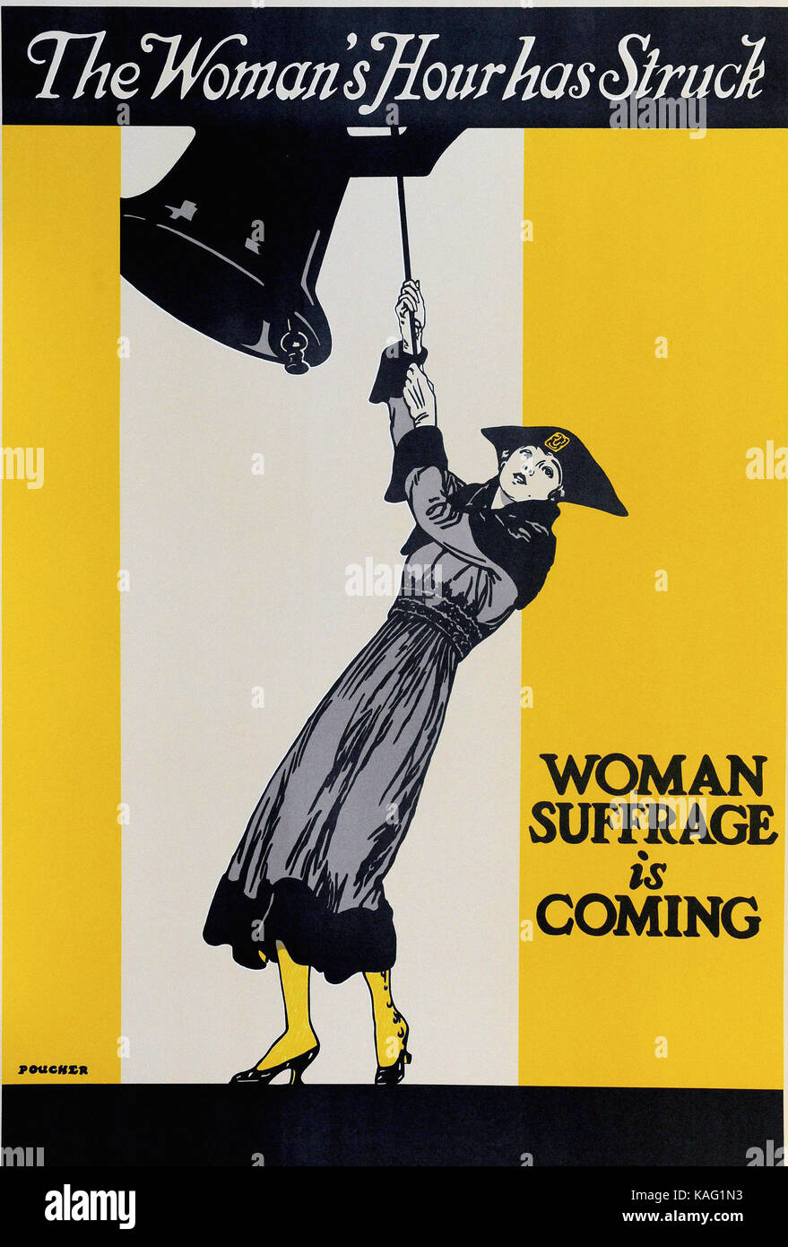 Suffrage poster hi-res stock photography and images - Alamy