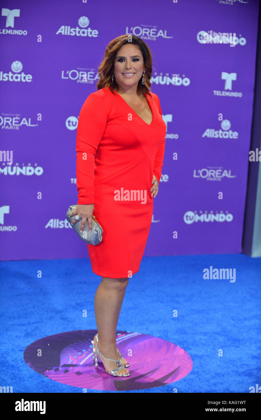 Telemundo's 2017 'Premios Tu Mundo' at the American Airlines Arena in ...