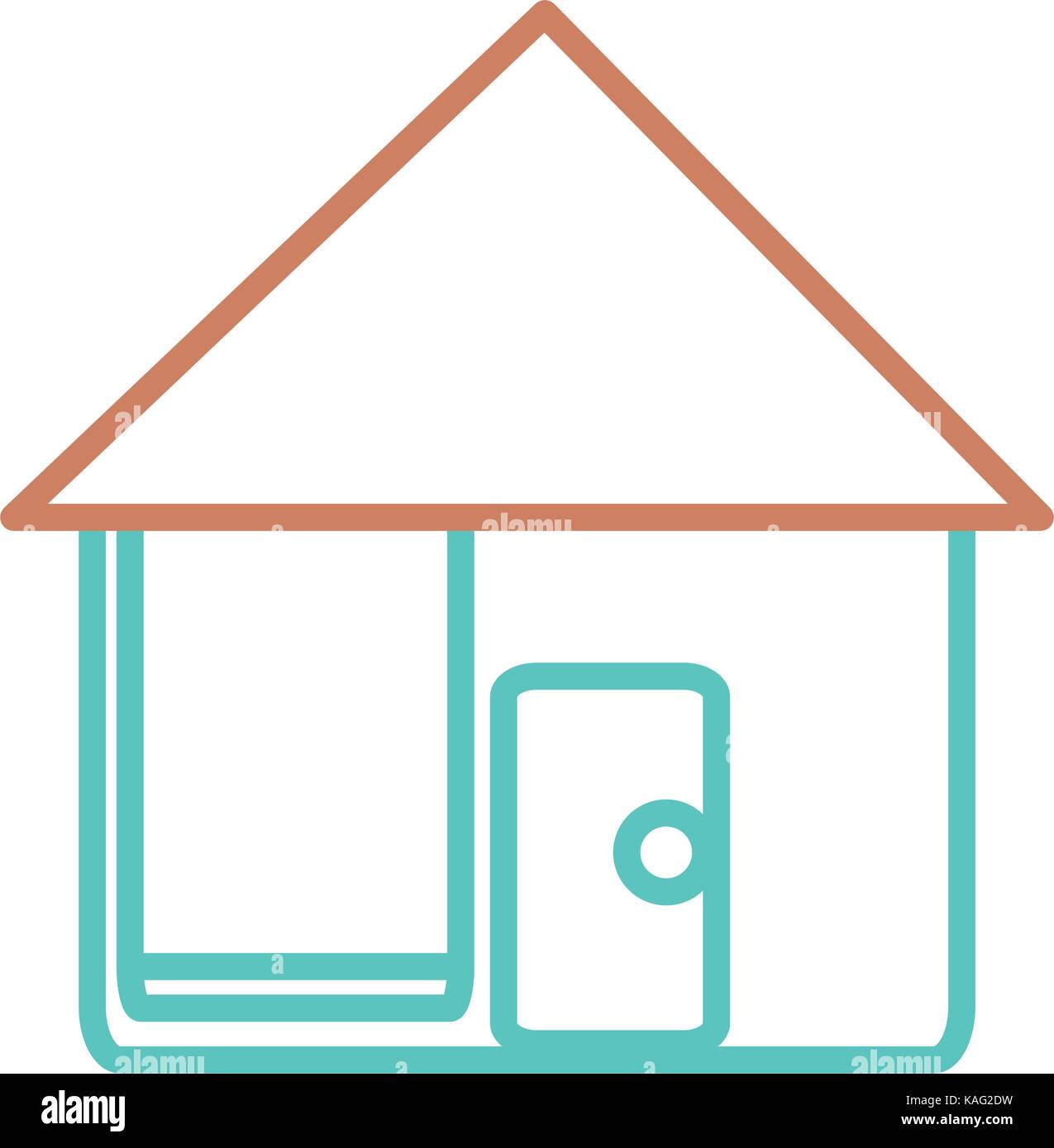 house vector illustration Stock Vector Image & Art - Alamy