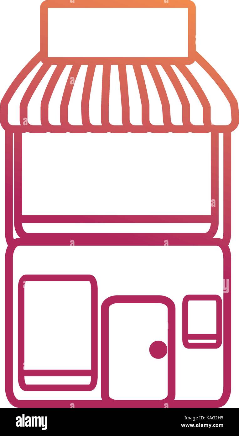 store vector illustration Stock Vector Image & Art - Alamy