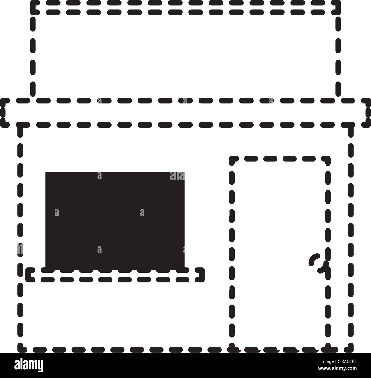 house sticker vector illustration Stock Vector Image & Art - Alamy