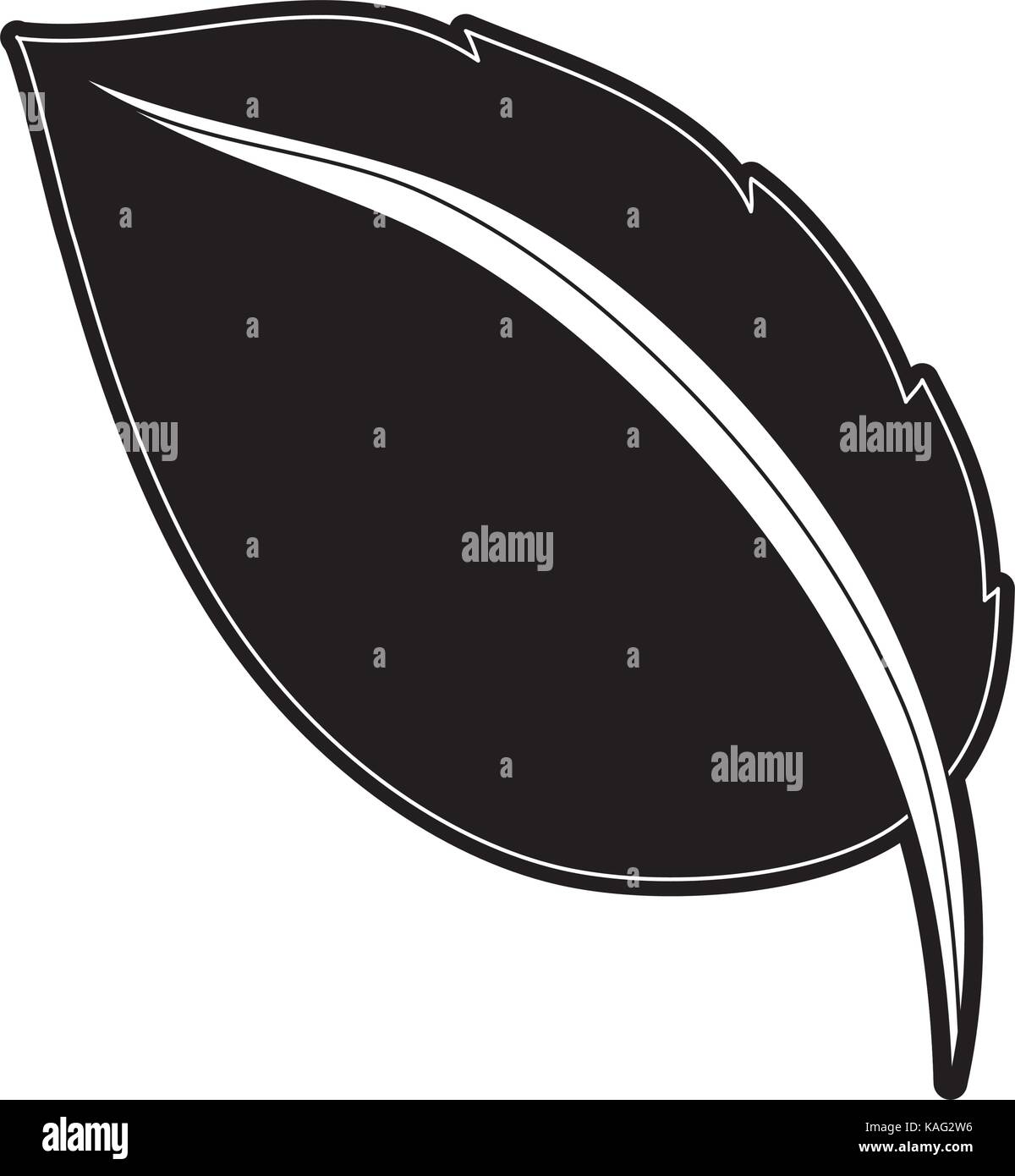 leaf design vector illustration Stock Vector Image & Art - Alamy