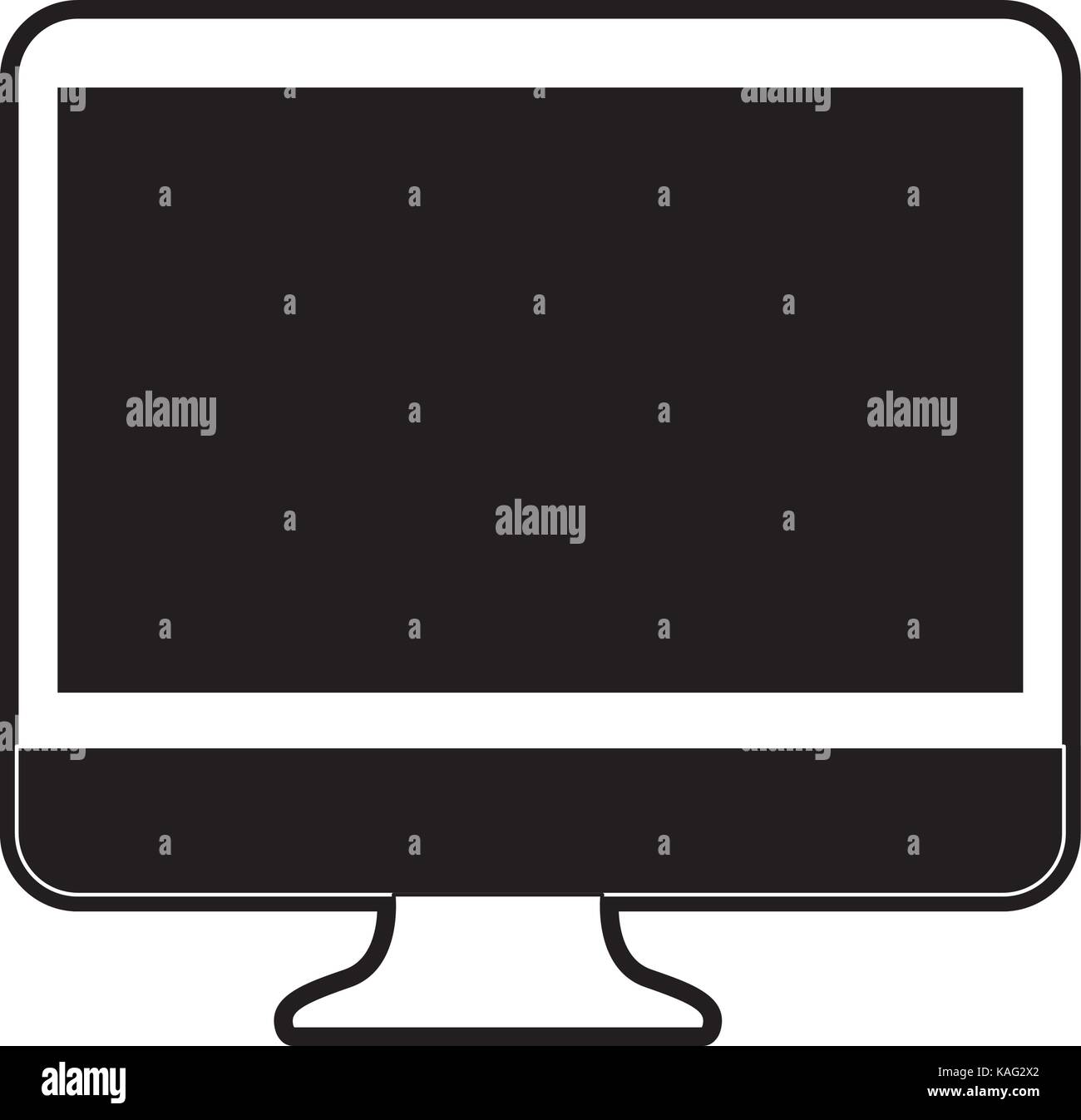 screen vector illustration Stock Vector Image & Art - Alamy