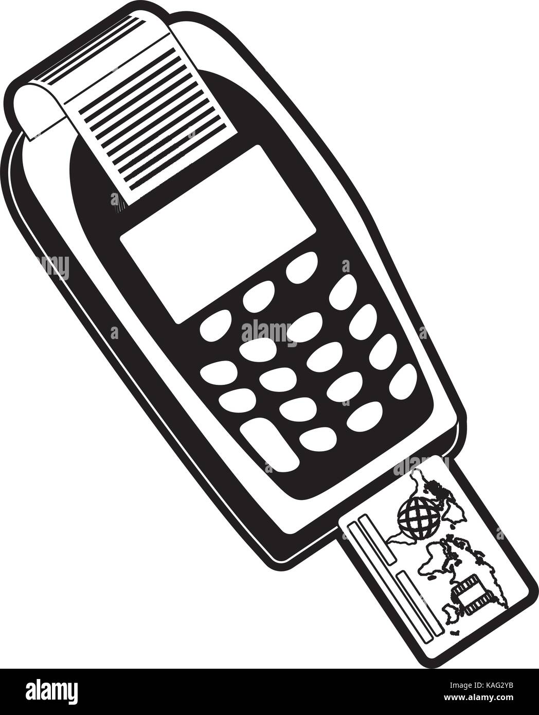 dataphone vector illustrartion Stock Vector Image & Art - Alamy